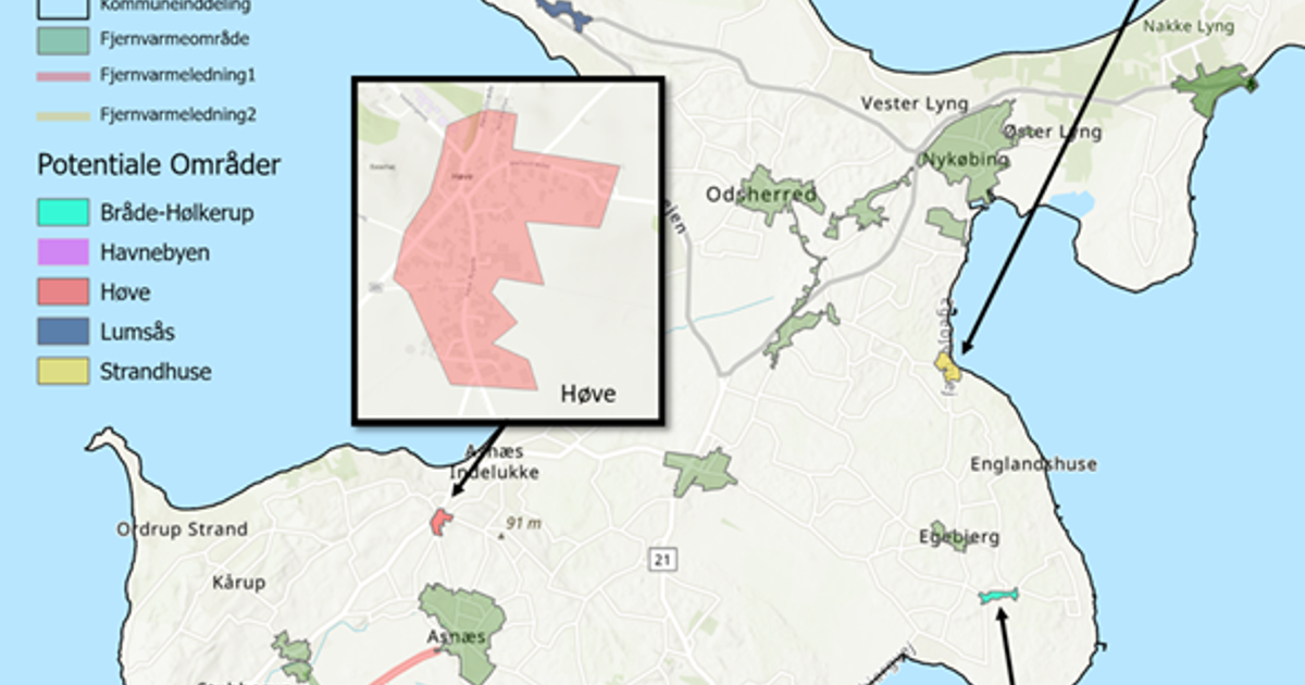 Tidligere potentialeområder - Odsherred Kommune